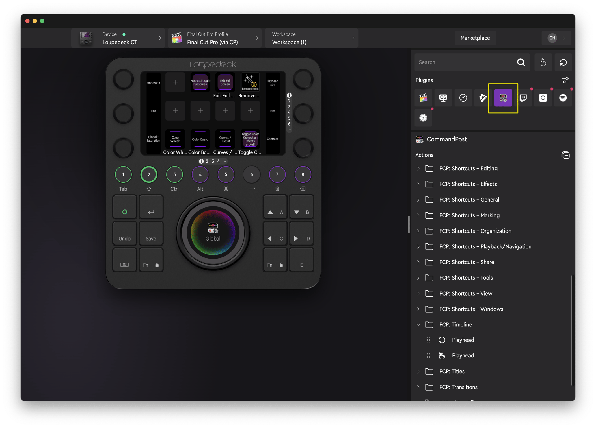 Setting up CommandPost plugin