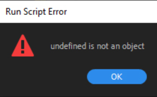 "Run Script Error" messages popping up on older Premiere Pro versions